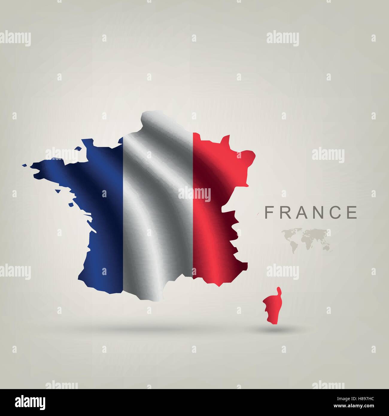 Illustrations of the world with flags and capitals Stock Vector Image ...