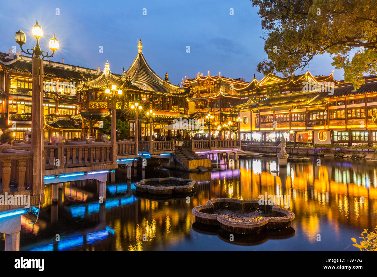 Old City of Shanghai Stock Photo - Alamy