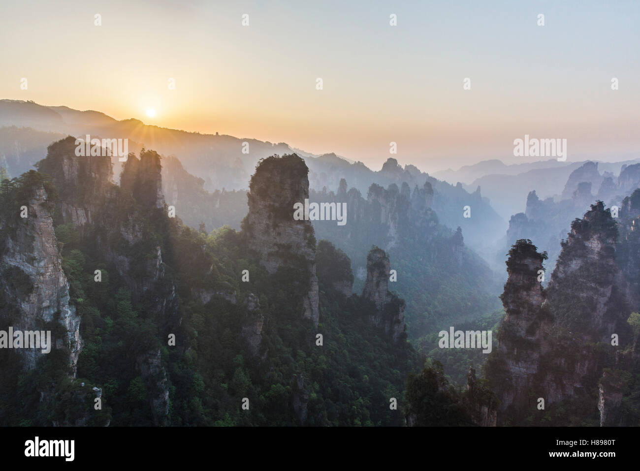Wulingyuan china hi-res stock photography and images - Alamy