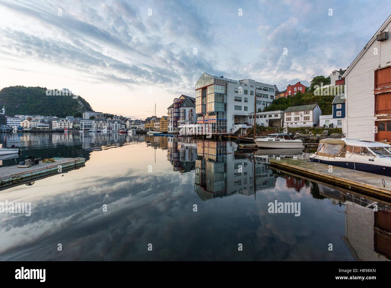 Alesund harbor hi-res stock photography and images - Alamy