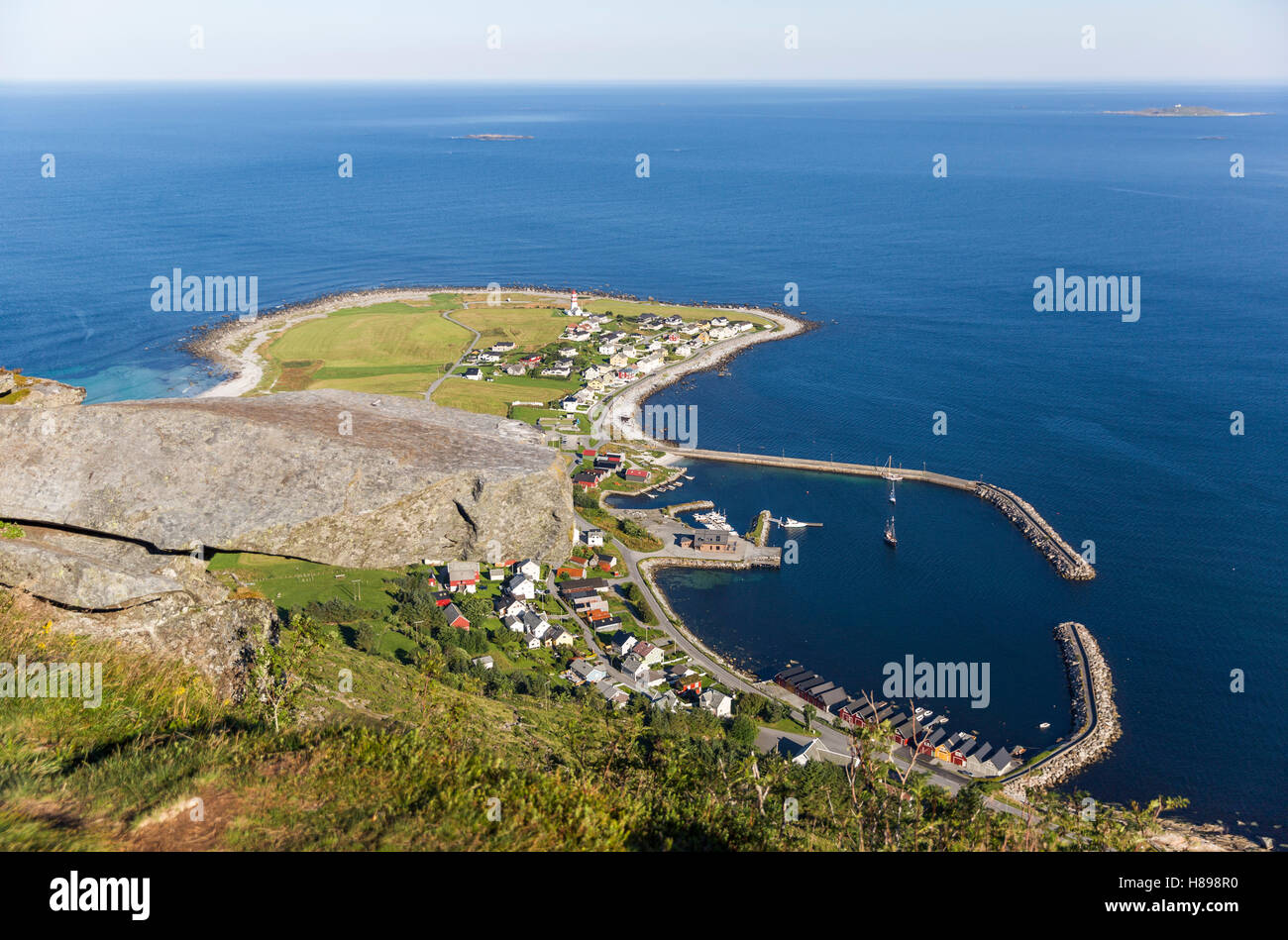 Johan Skytt stone in Alnes, Norway Stock Photo - Alamy
