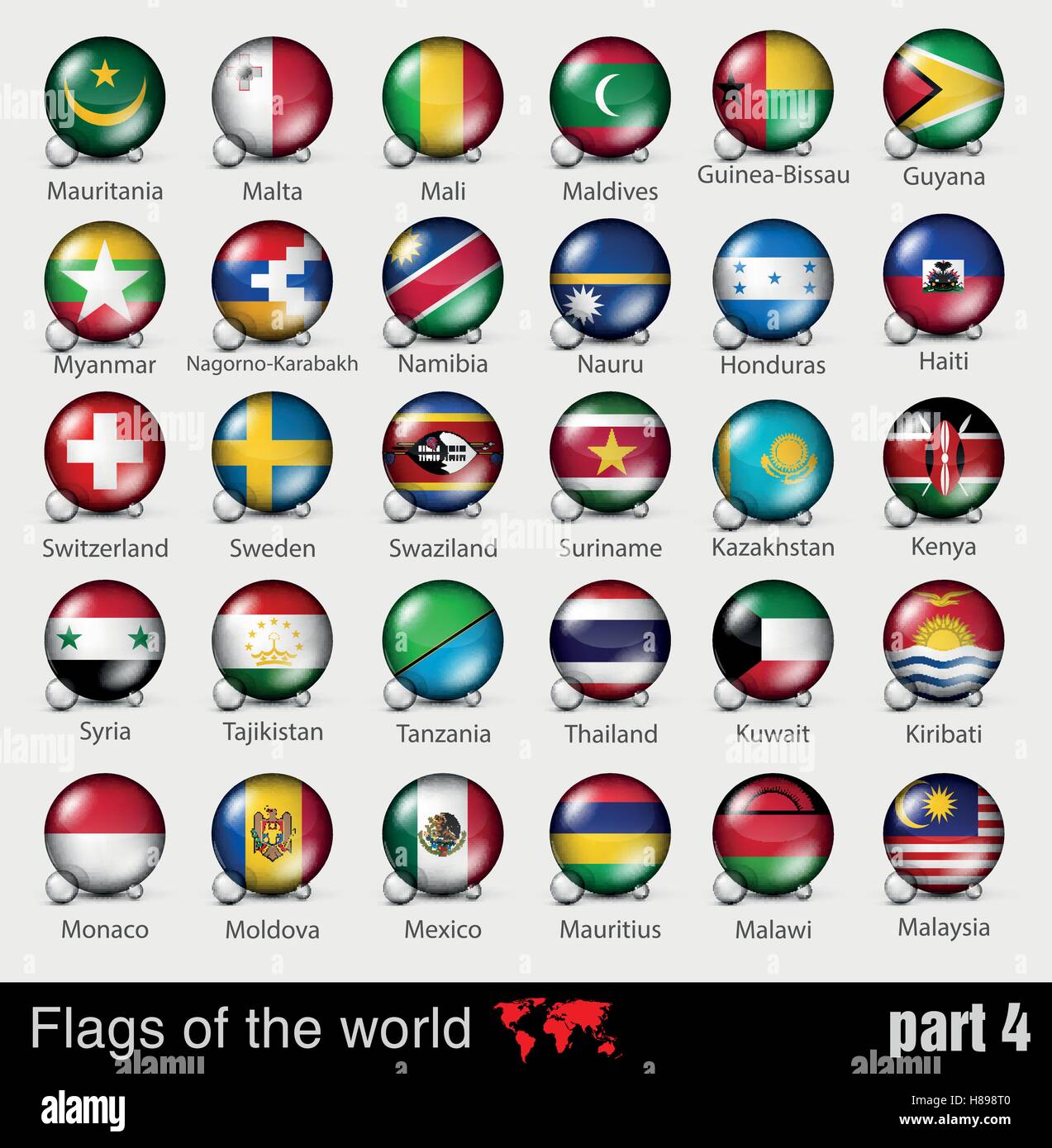 Costa rica monaco Stock Vector Images - Alamy