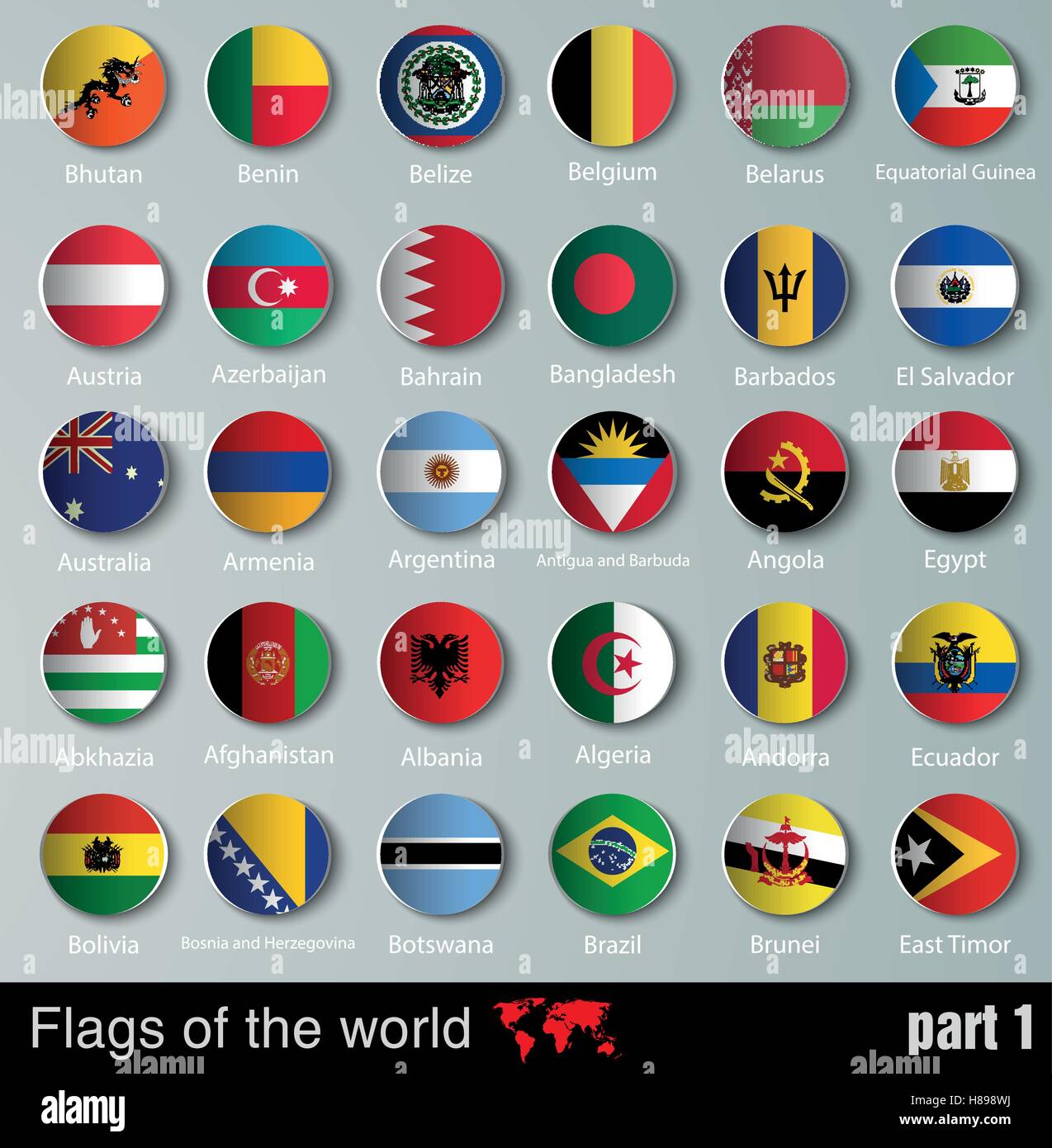 Costa rica south korea flag Stock Vector Images - Alamy