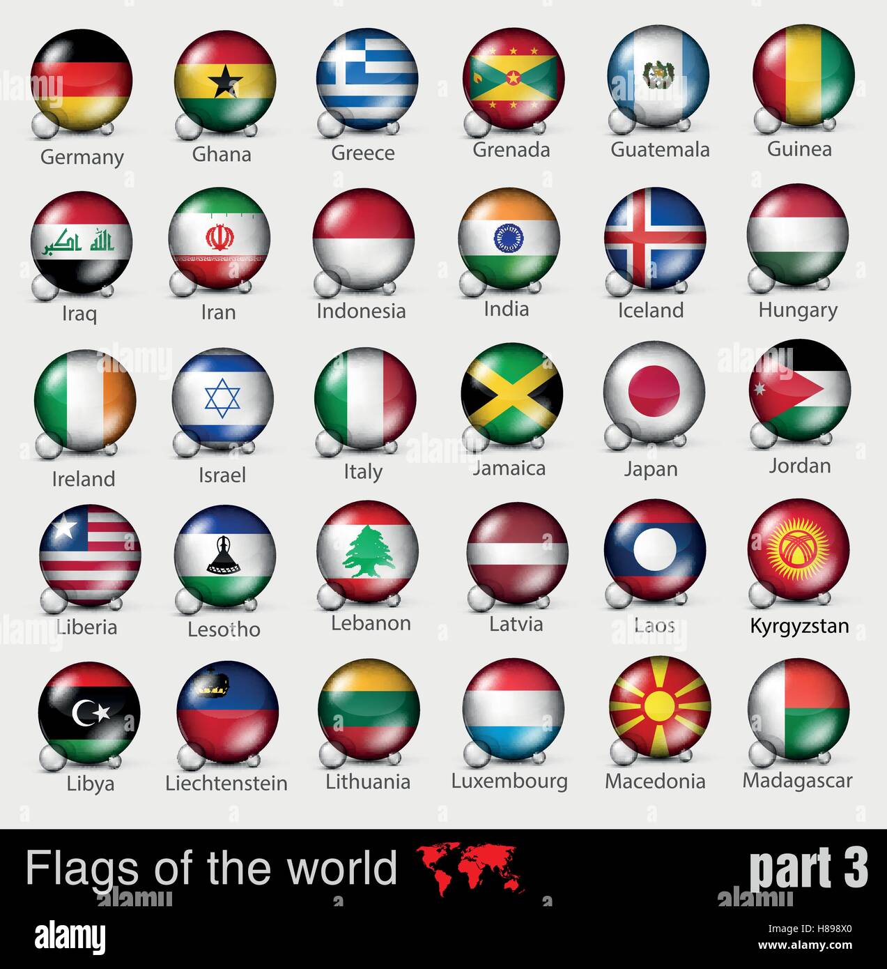 Costa rica monaco Stock Vector Images - Alamy