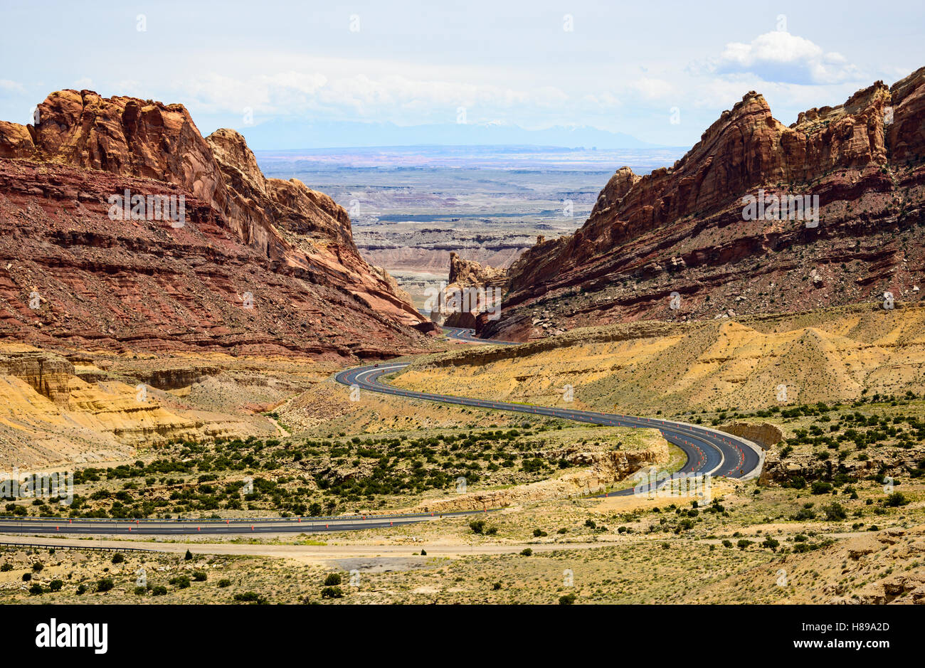 Spotted Wolf Canyon Stock Photo - Alamy