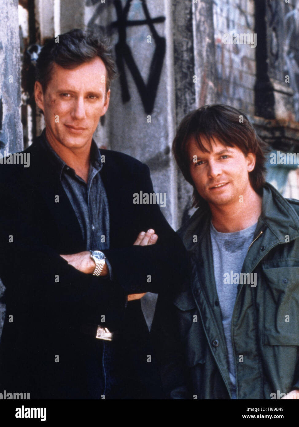 Auf die harte Tour, (THE HARD WAY) USA 1990, Regie: John Badham, JAMES ... Auf die harte Tour, (THE HARD WAY) USA 1990, Regie: John Badham, JAMES ...