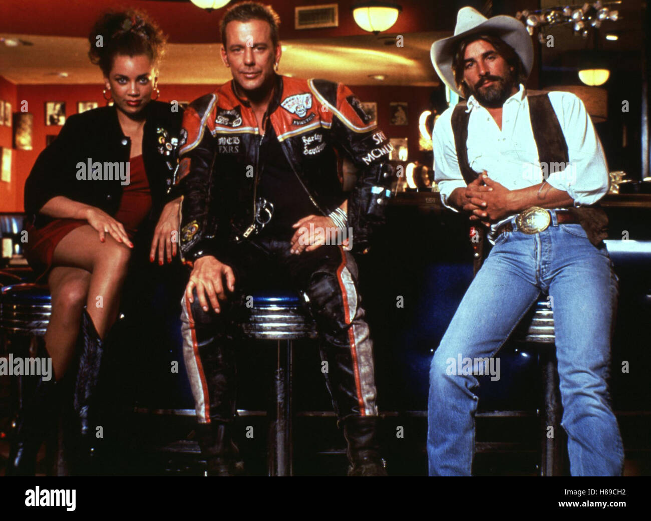 Cast Of Harley Davidson And The Marlboro Man