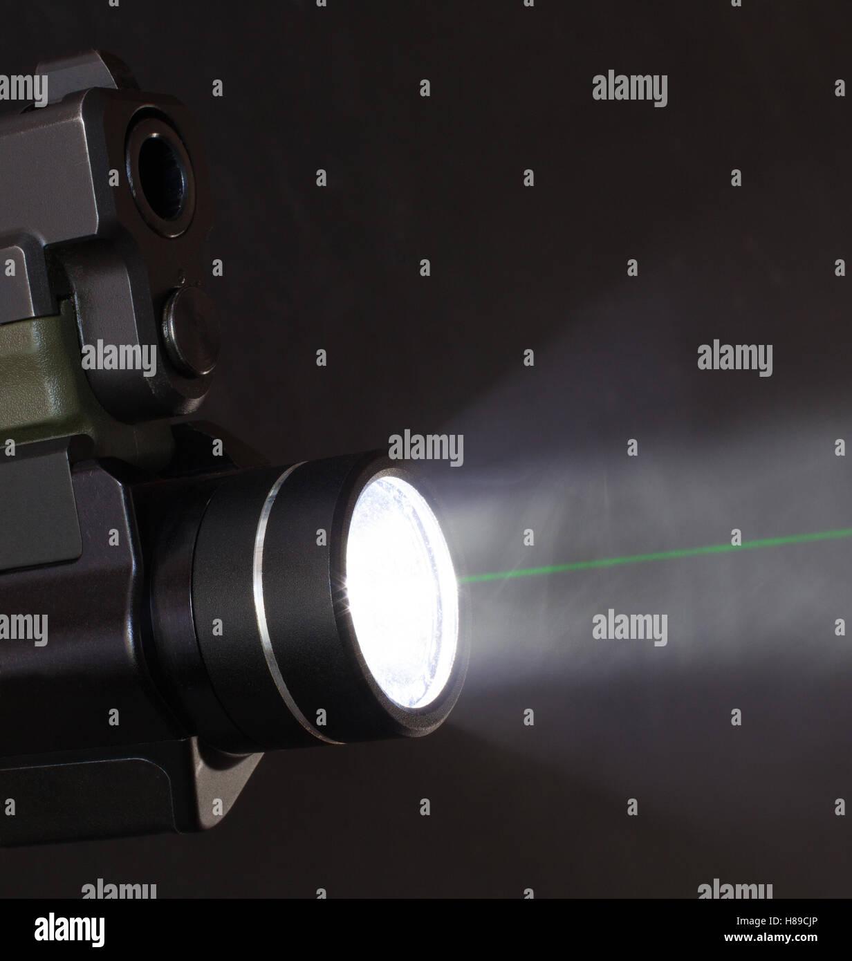 Green laser gun hi-res stock photography and images - Alamy