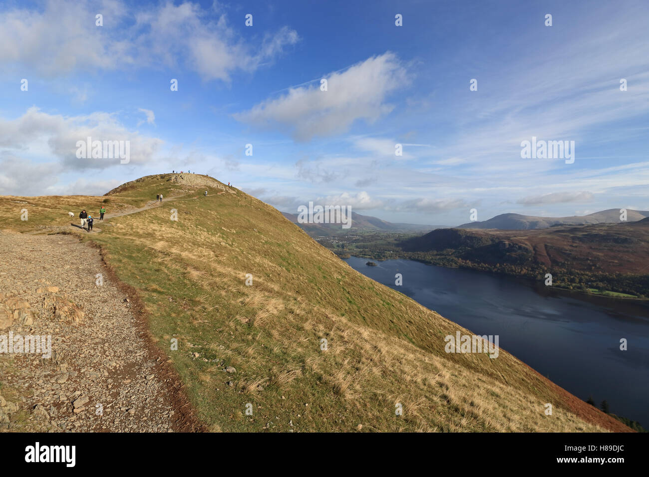 Cat Bells in Cumbria England UK Stock Photo - Alamy