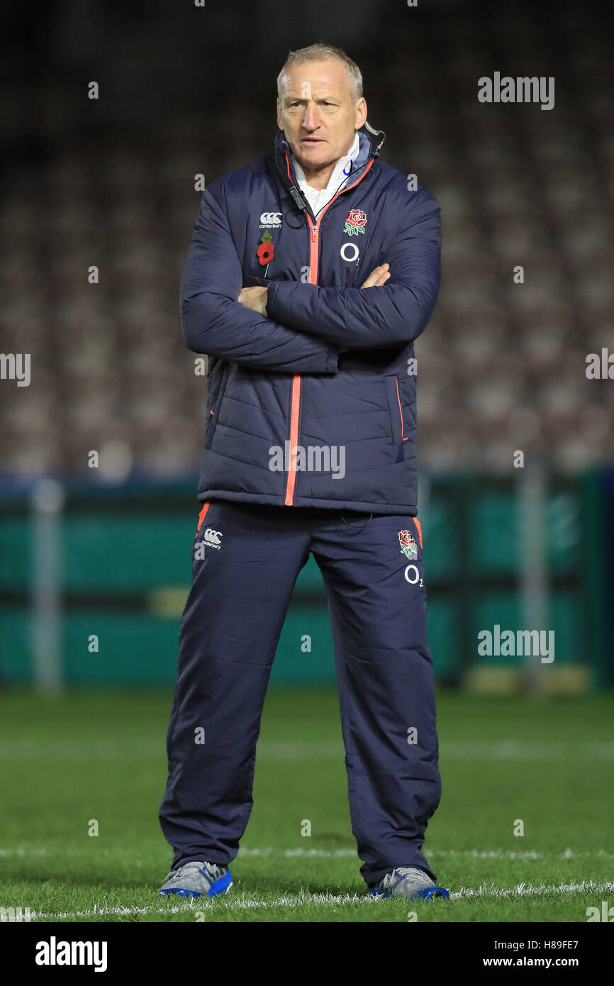 England Women's head coach Simon Middleton during the Old Mutual Wealth ...