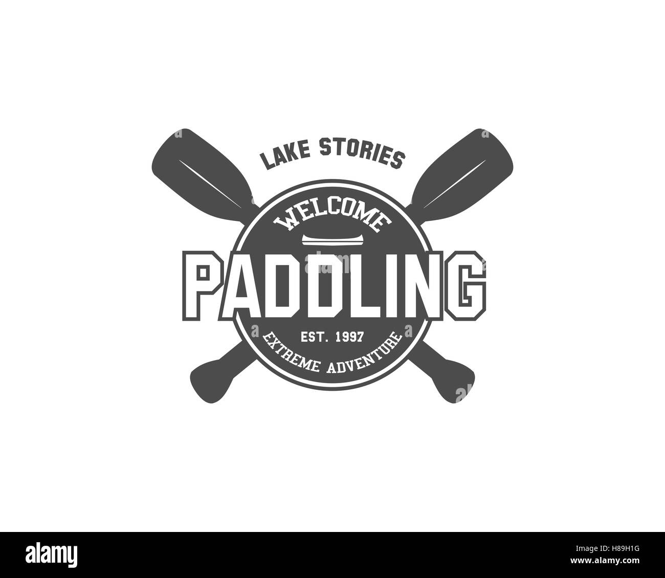 Paddling trip Black and White Stock Photos & Images - Alamy