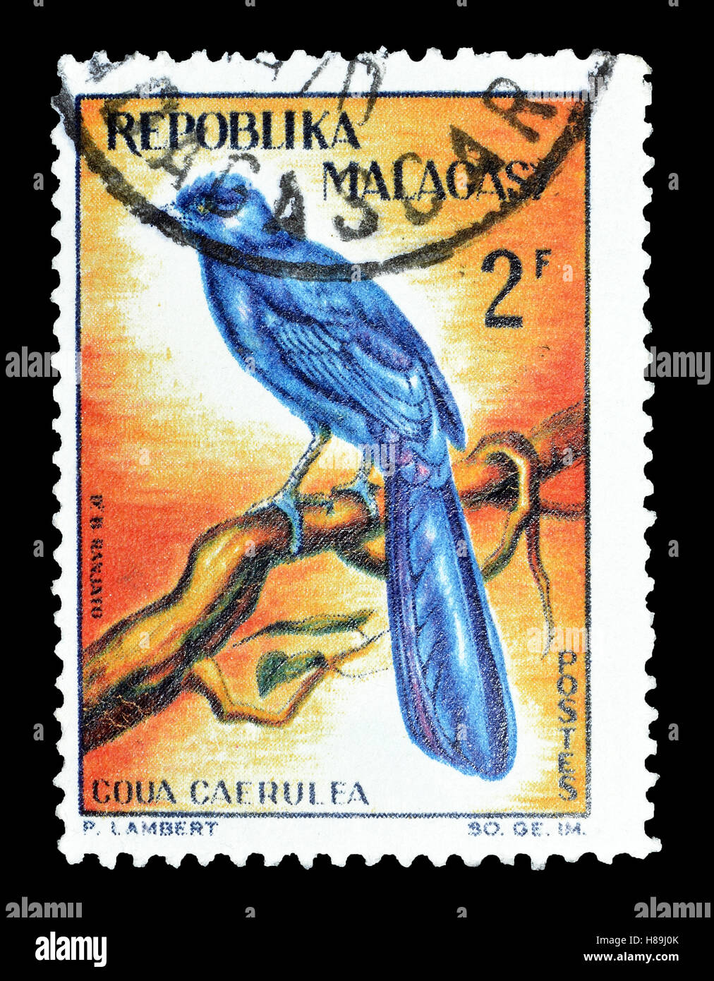 Madagascar stamp 1963 Stock Photo - Alamy