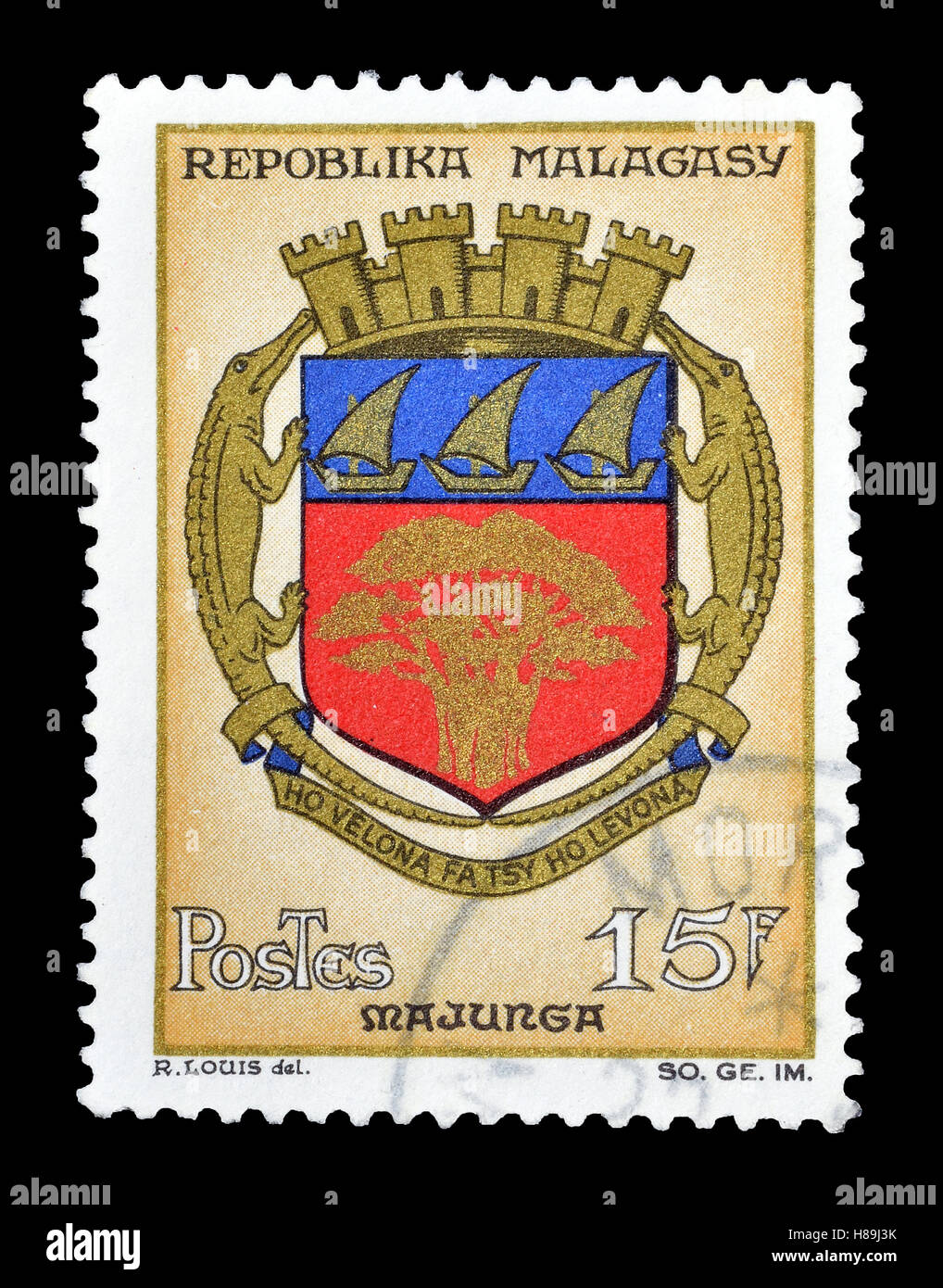 Postage Stamp Madagascar High Resolution Stock Photography and Images ...