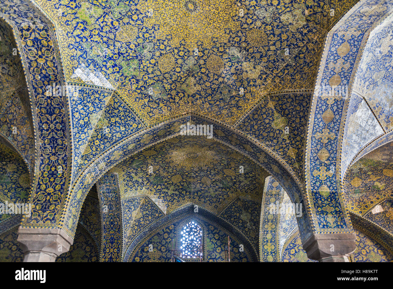 The great Blue Mosque (Imam Mosque ) Isfahan Iran Stock Photo - Alamy