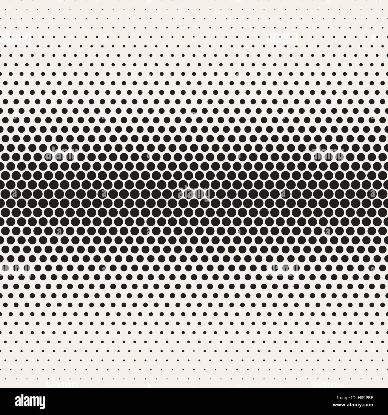 Vector Seamless Black and White Halftone Gradient Circles Pattern Stock ... Vector Seamless Black and White Halftone Gradient Circles Pattern Stock ...