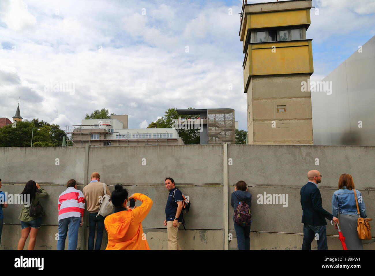 Guard Tower Berlin Wall High Resolution Stock Photography and Images ...
