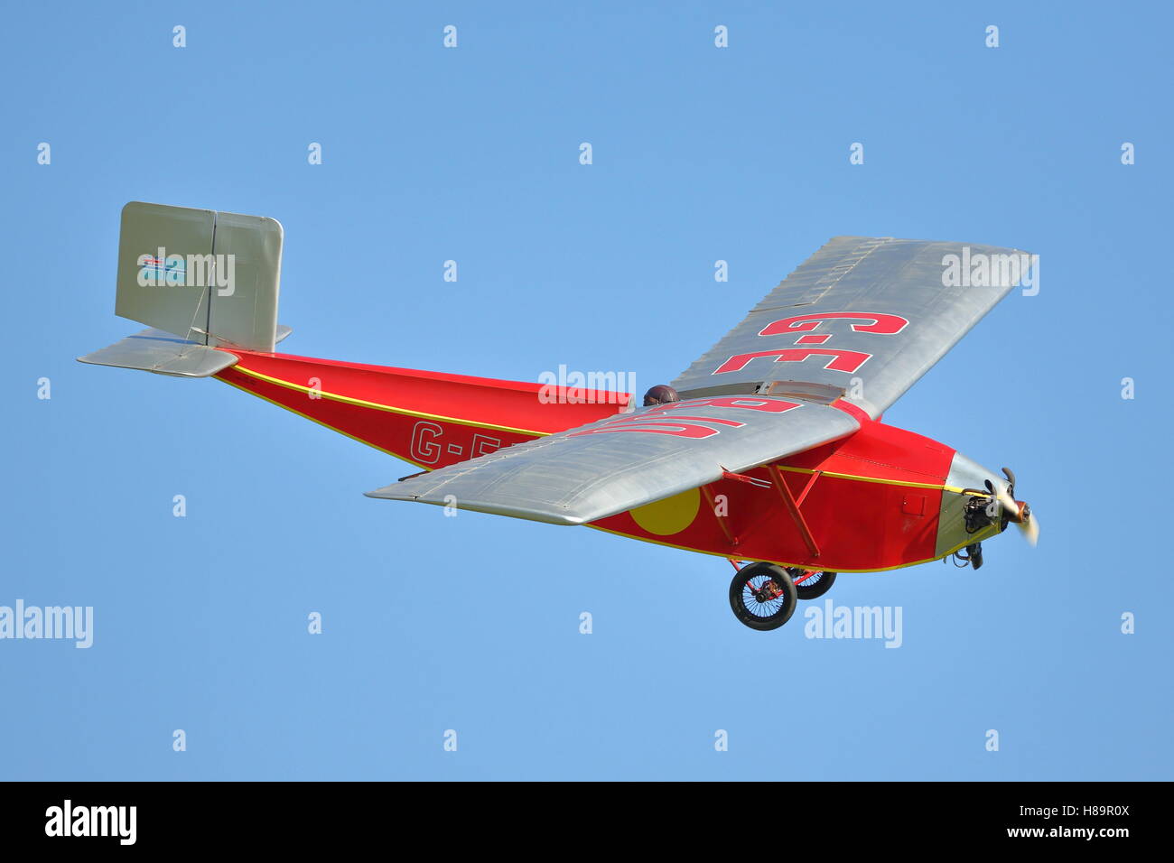 Anec II G-EBJO of the Shuttleworth Collection at Old Warden Air Show ...