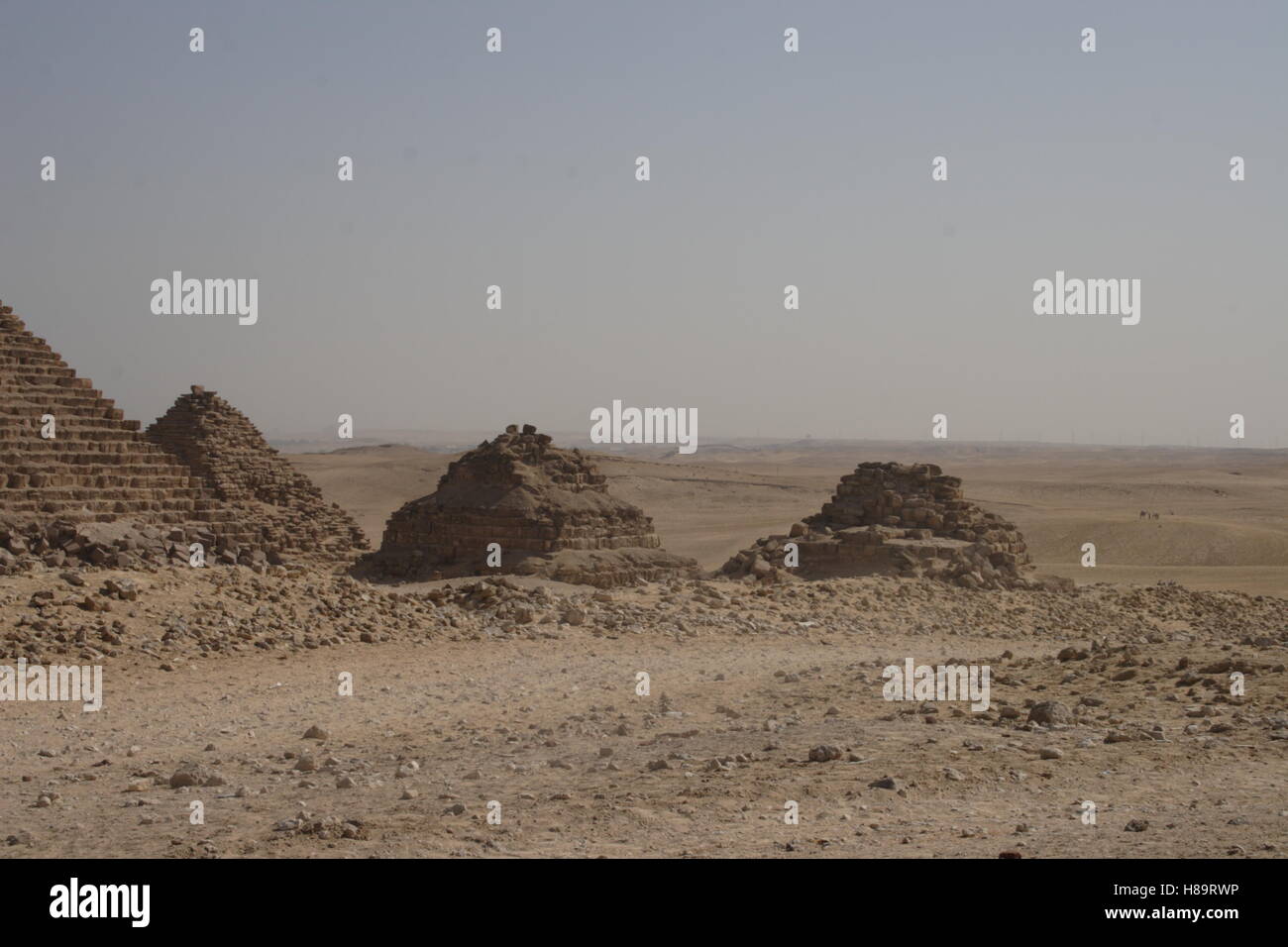 The small Pyramids Stock Photo - Alamy
