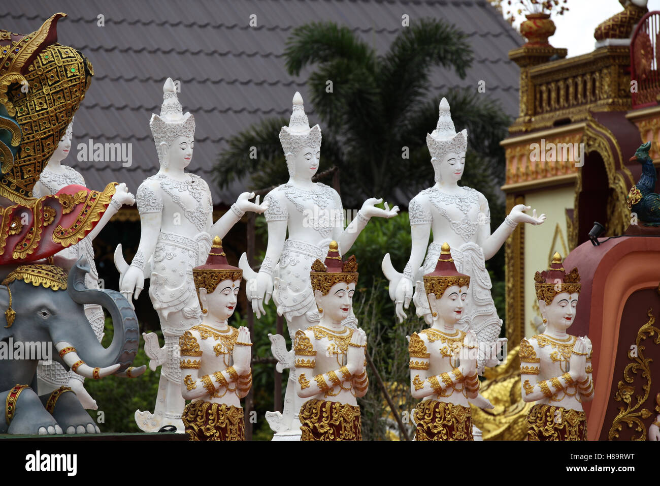 Sculpture, architecture and symbols of Buddhism, Thailand, South East ...
