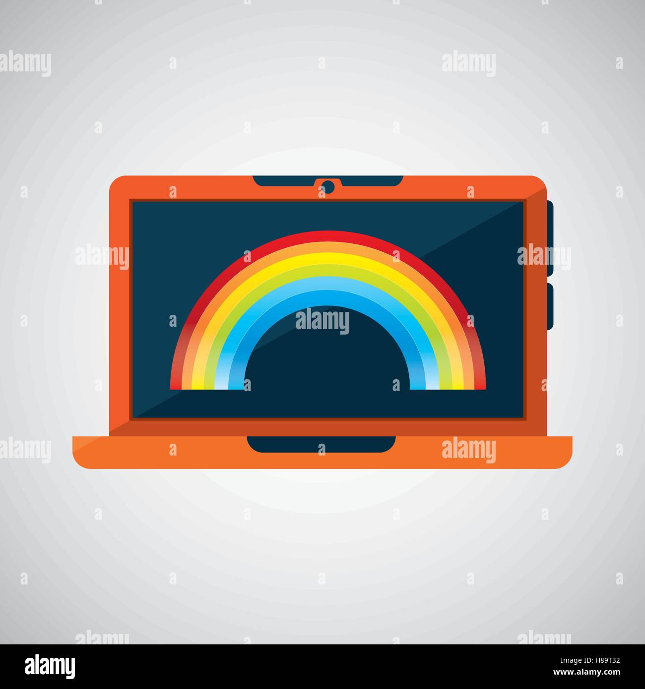 Rainbow room view Stock Vector Images - Alamy