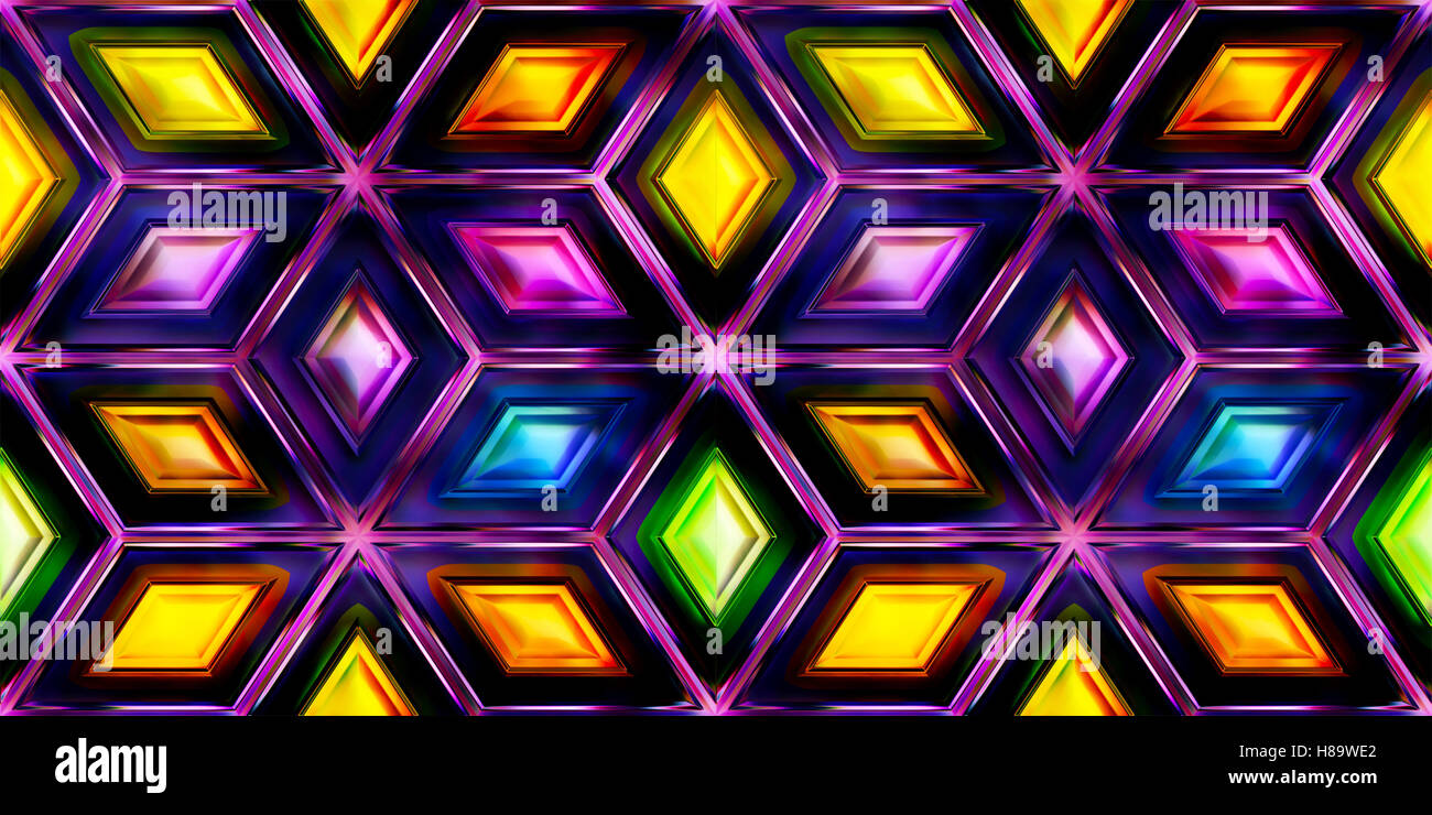 Seamless texture of abstract shiny colorful crystal Stock Photo - Alamy