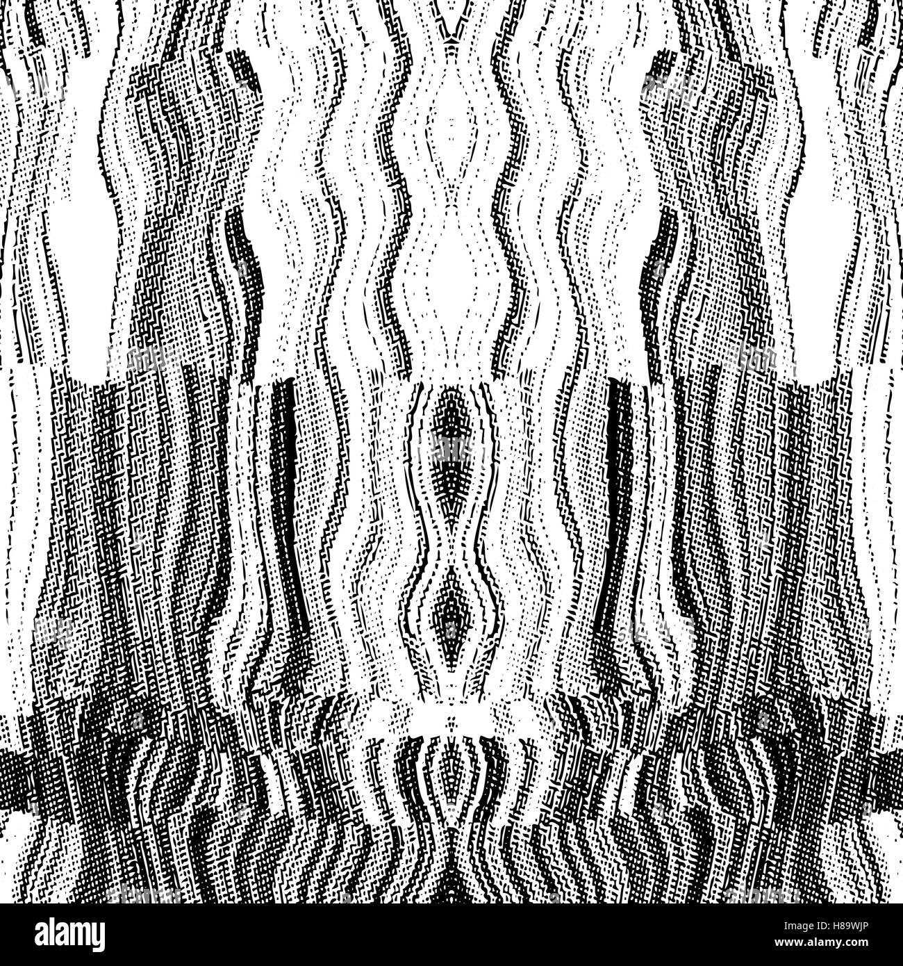 vector black monochrome color abstract warped stripes modern digital ...