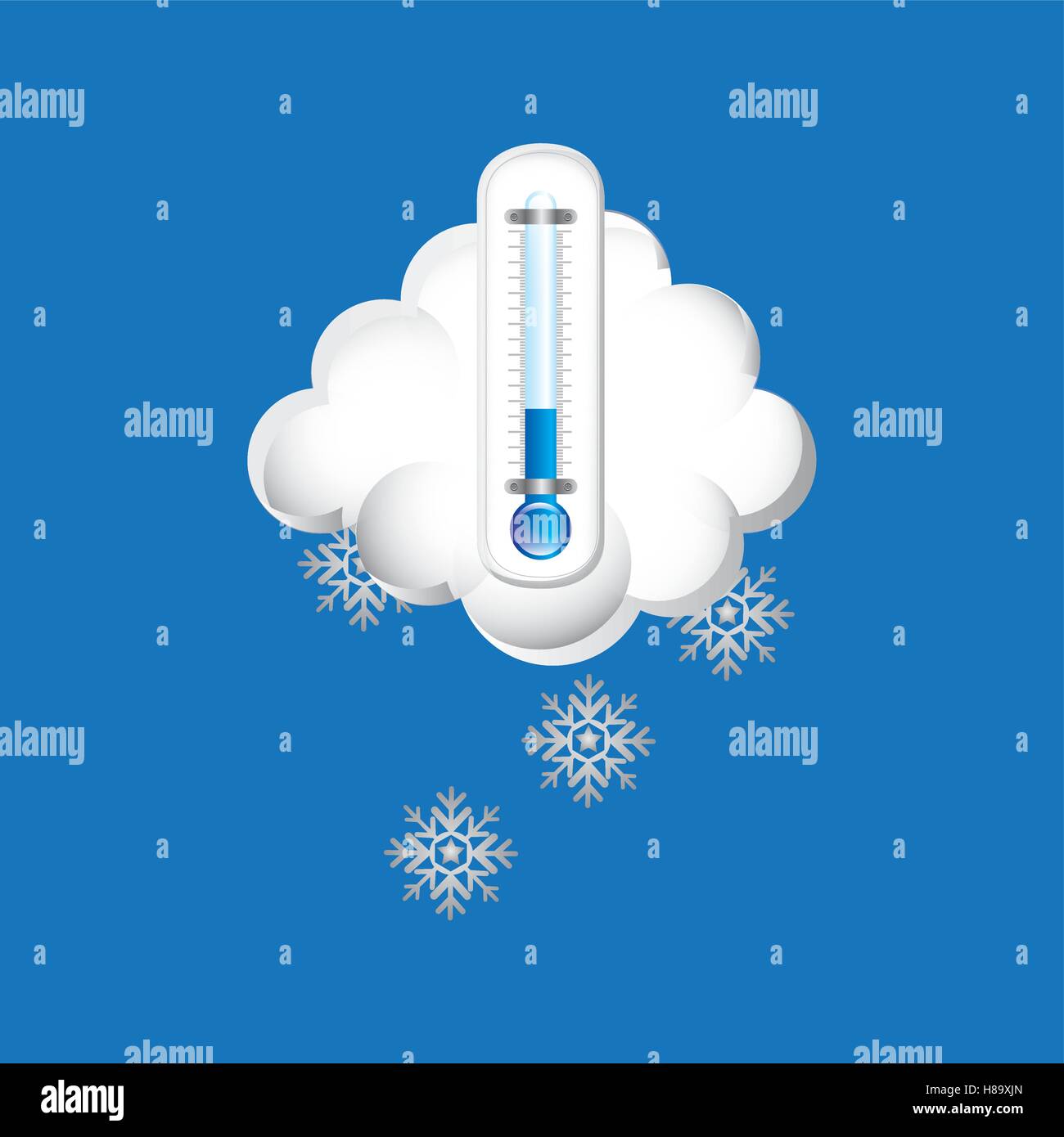Strong wind winter Stock Vector Images - Alamy