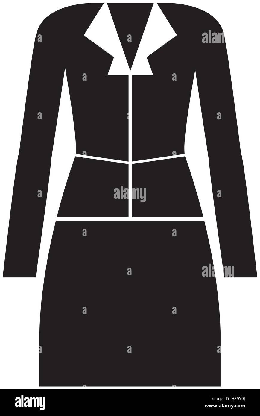 business woman suit pictogram icon image vector illustration design ...