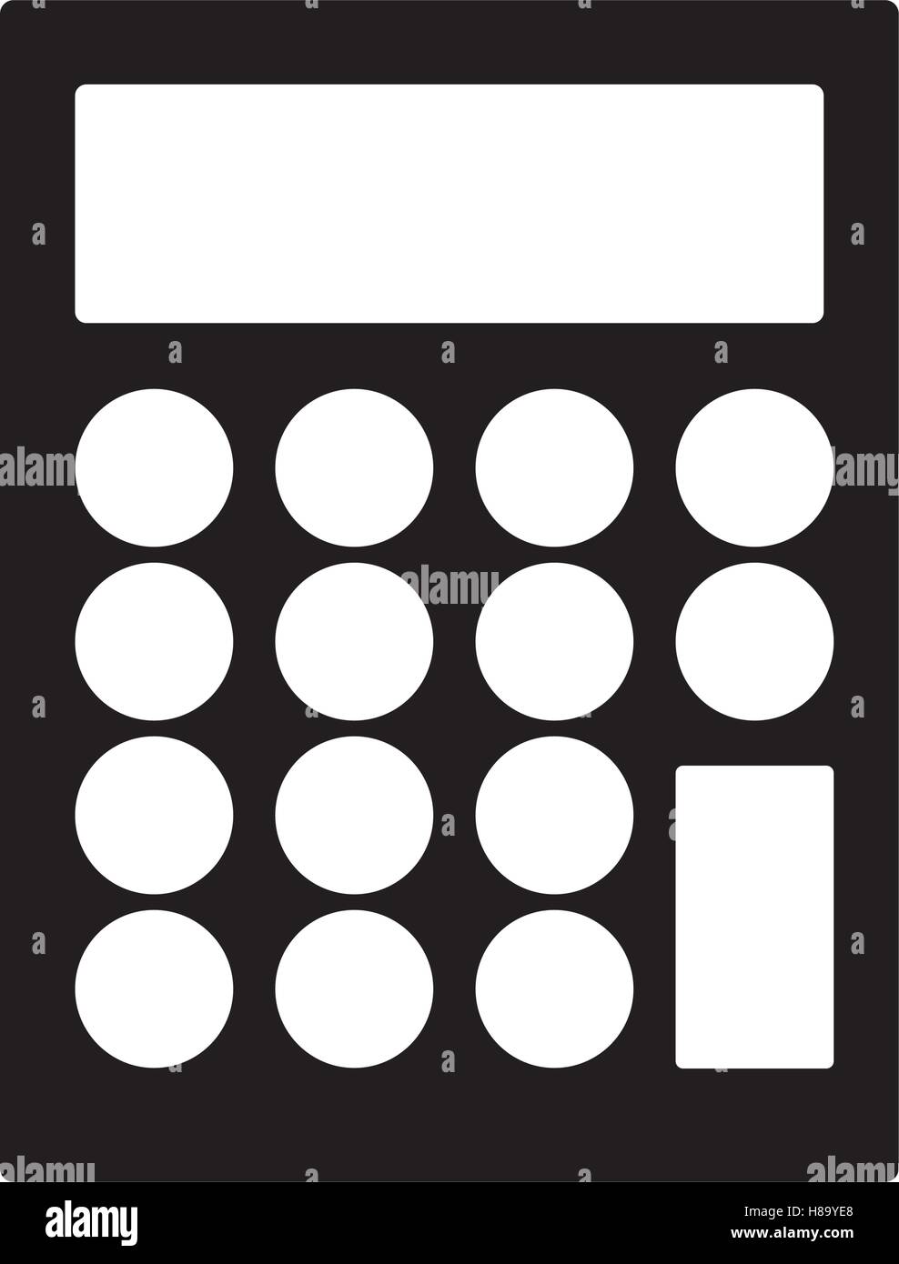 simple calculator icon image vector illustration design Stock Vector ...