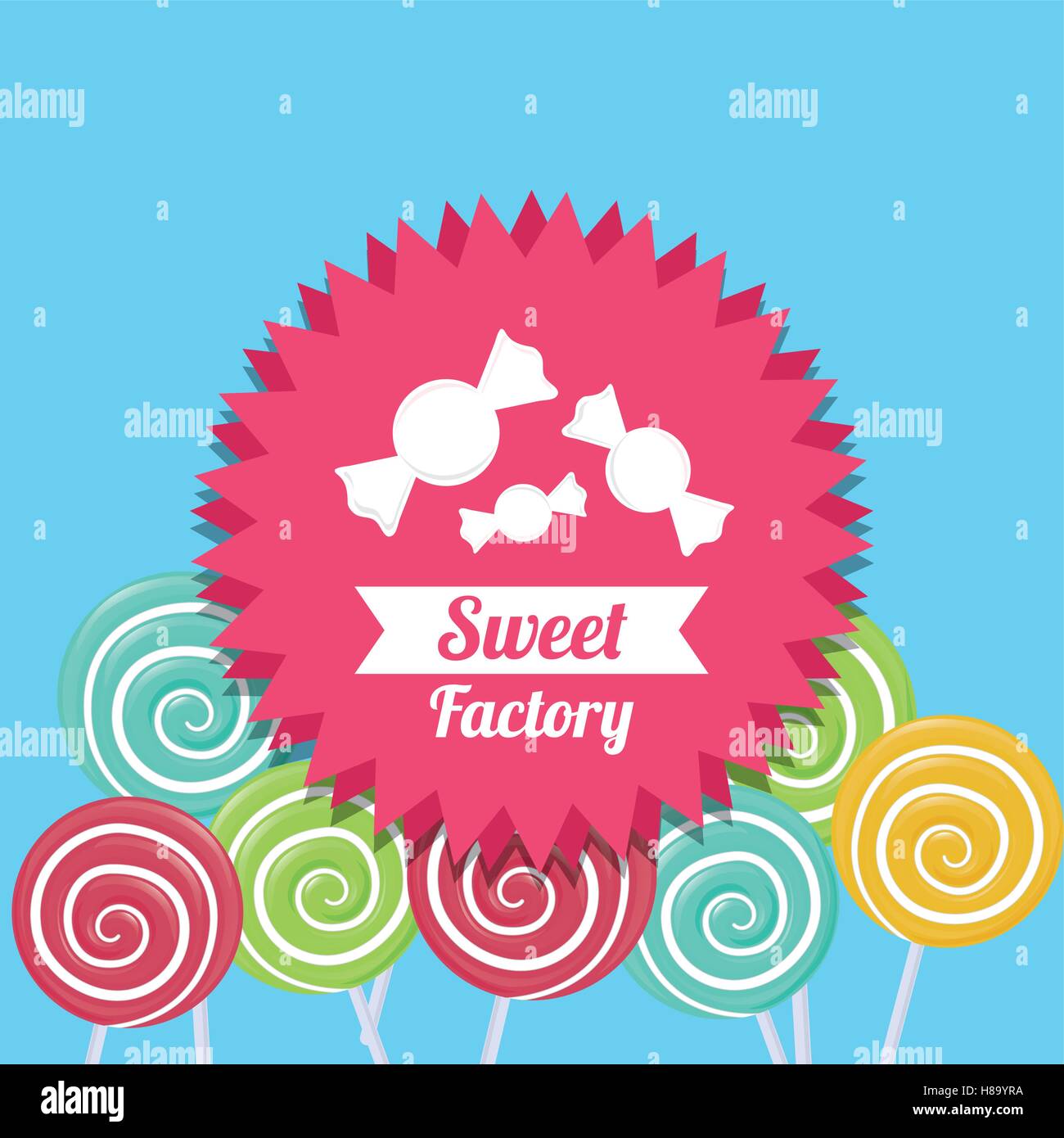 sweet candy shop Stock Vector Image & Art - Alamy