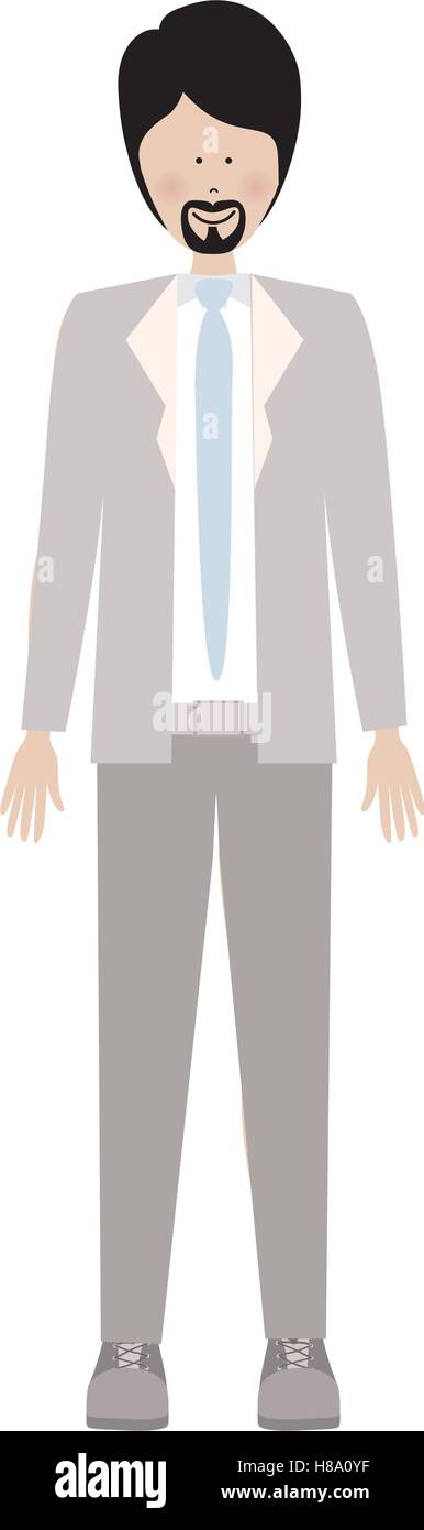 man cartoon icon image vector illustration design Stock Vector Image ...