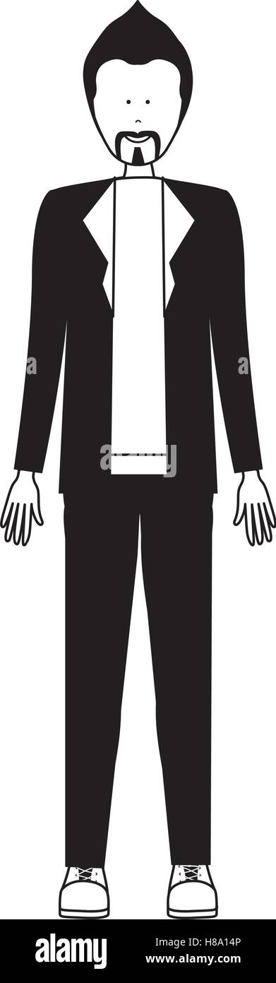 man cartoon icon image vector illustration design Stock Vector Image ...