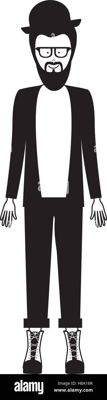 man cartoon icon image vector illustration design Stock Vector Image ...