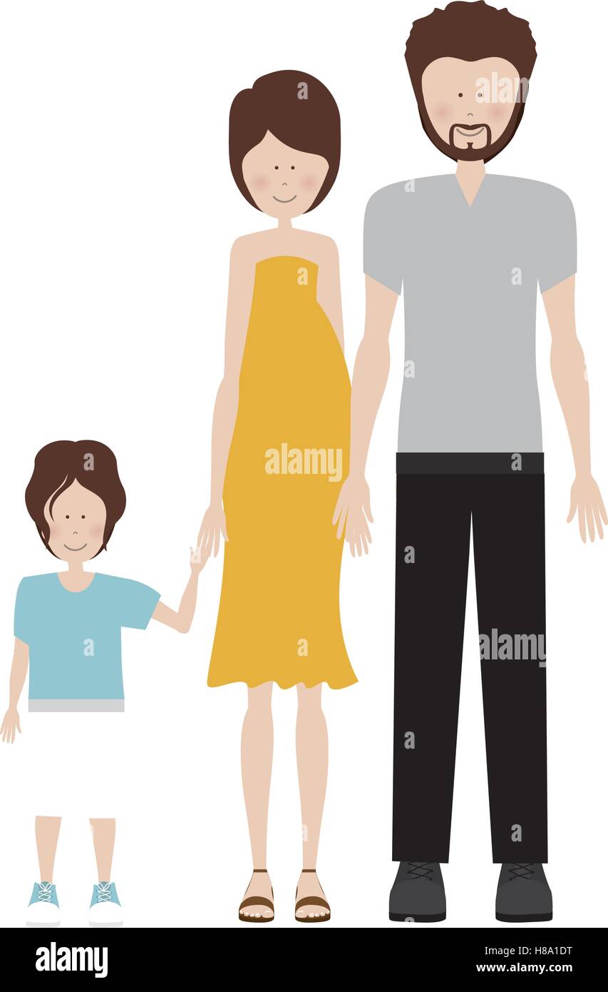 traditional family icon image vector illustration design Stock Vector ...