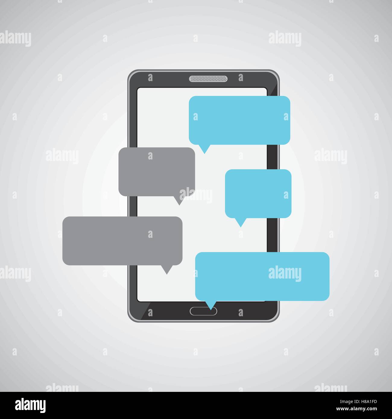 mobile cellphone dialogue talk icon vector illustration eps 10 Stock ...