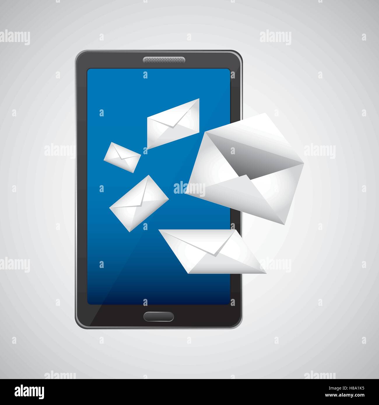 concept email paper envelope icon vector illustration eps 10 Stock ...