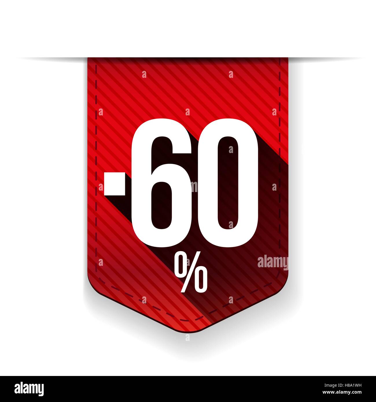 Sign 60 percent off Stock Vector Images - Alamy