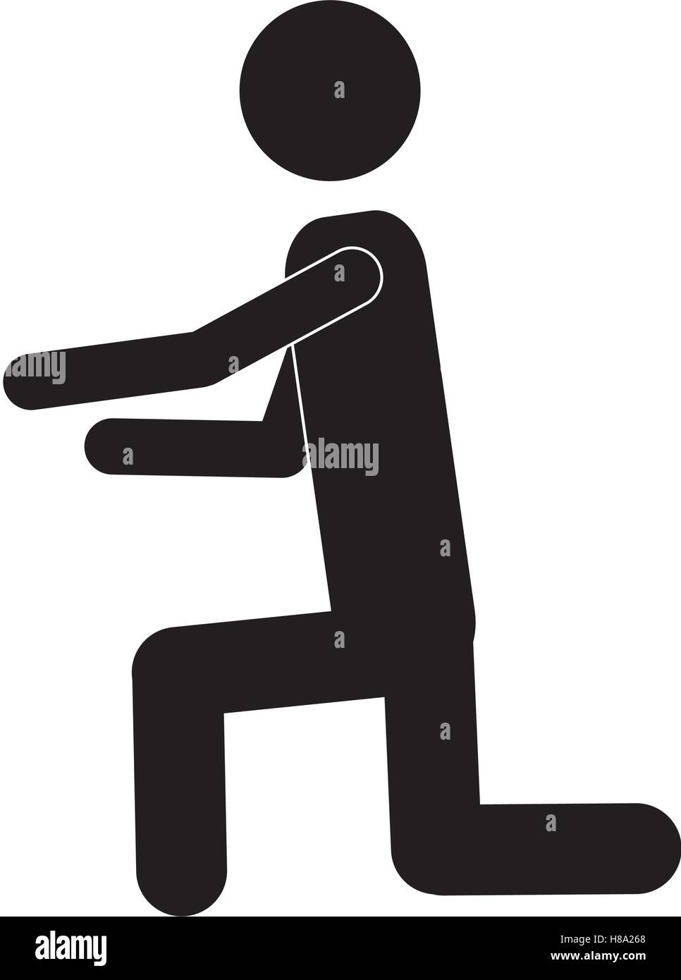person pictogram icon image vector illustration design design Stock ...