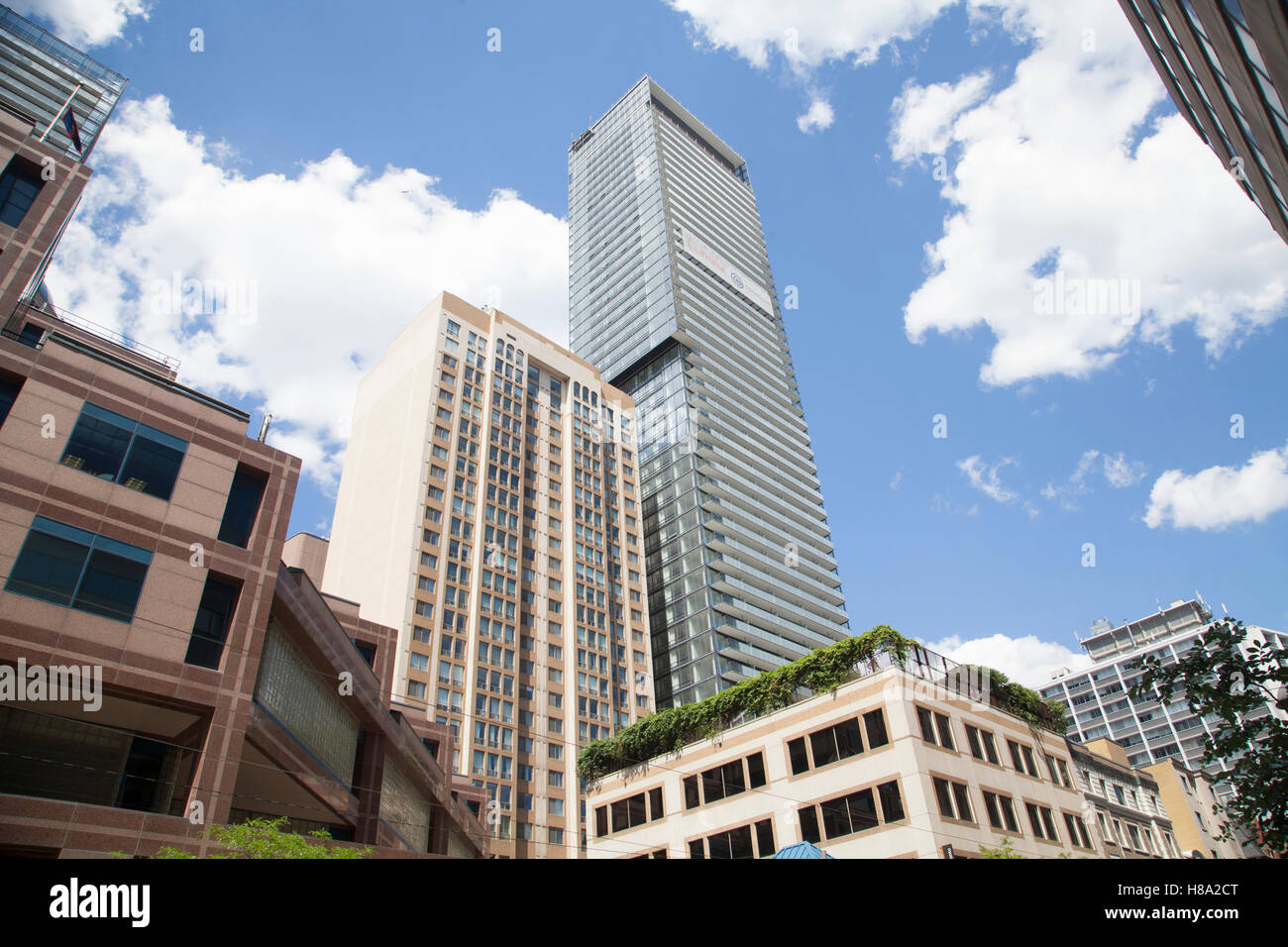 Buildings and streets of Toronto, Canada Stock Photo - Alamy