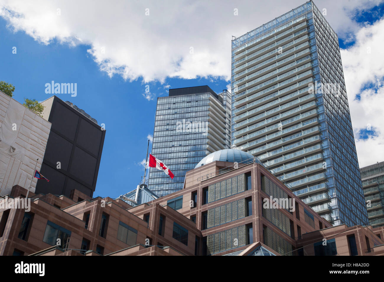 Buildings and streets of Toronto, Canada Stock Photo - Alamy