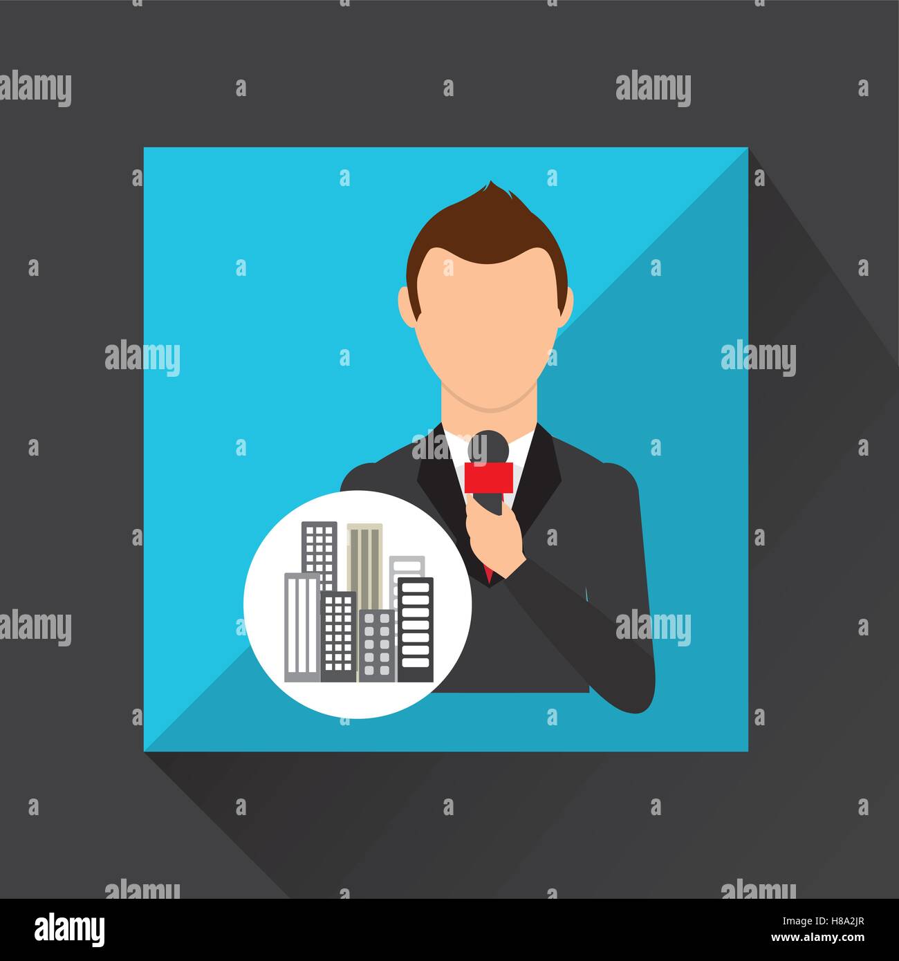 Weatherman cartoon hi-res stock photography and images - Alamy