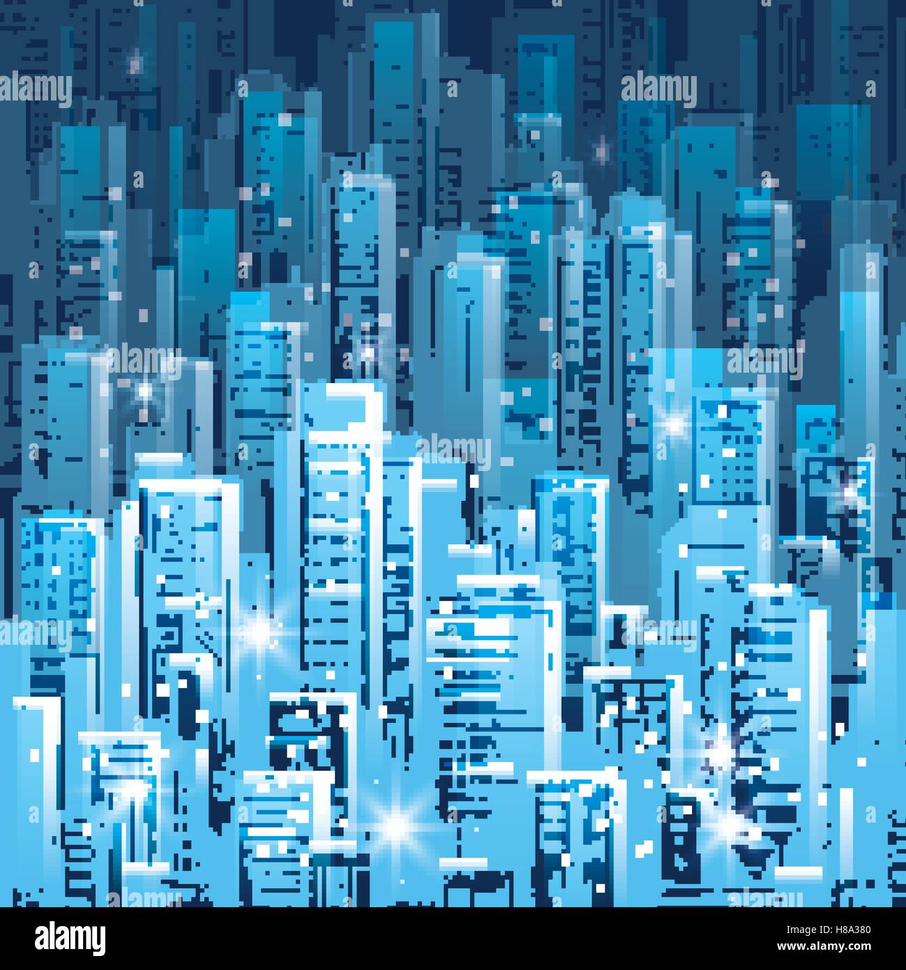 Cityscape hand drawn, vector illustration Stock Vector Image & Art - Alamy