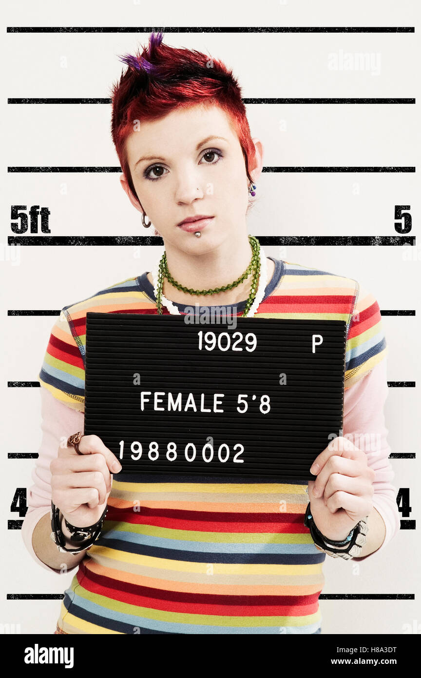 Police mug shot hi-res stock photography and images - Alamy