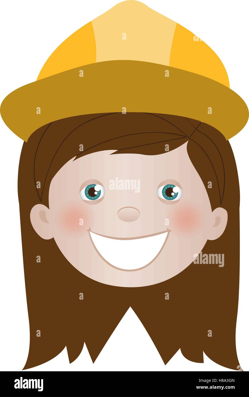 child dressed as engineer icon image vector illustration design Stock ...
