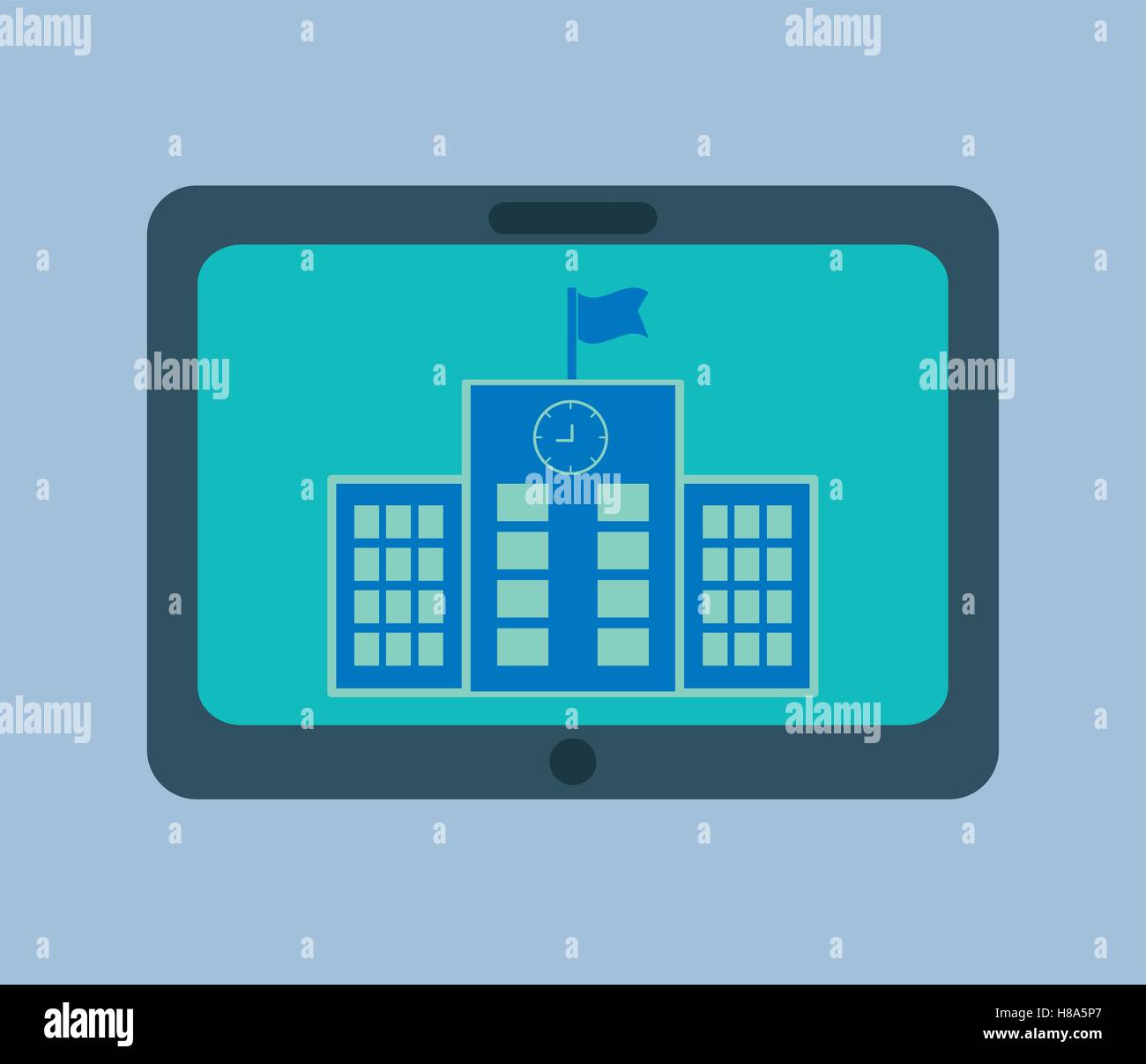 Elearning online education Stock Vector Image & Art - Alamy