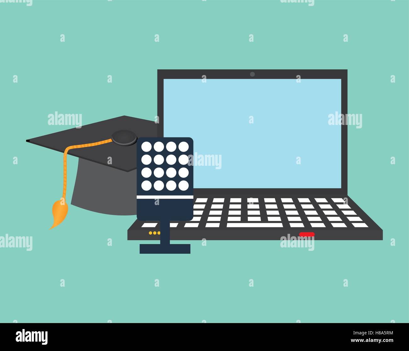 Elearning online education Stock Vector Image & Art - Alamy