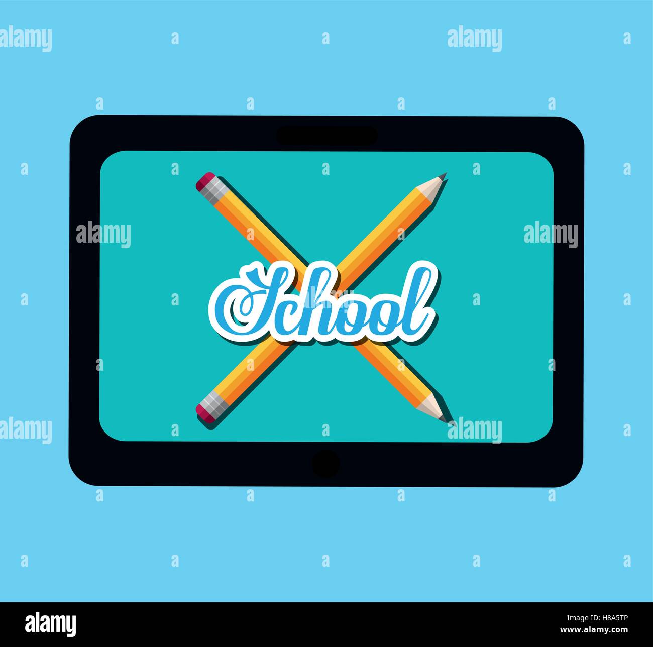 Elearning online education Stock Vector Image & Art - Alamy