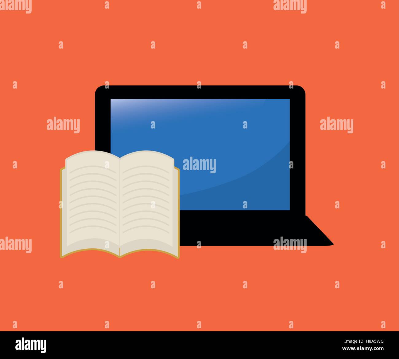 Elearning online education Stock Vector Image & Art - Alamy