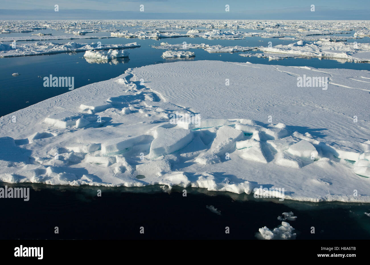 Pack ice, Storfjorden, Svalbard, Arctic Ocean, Norway Stock Photo - Alamy