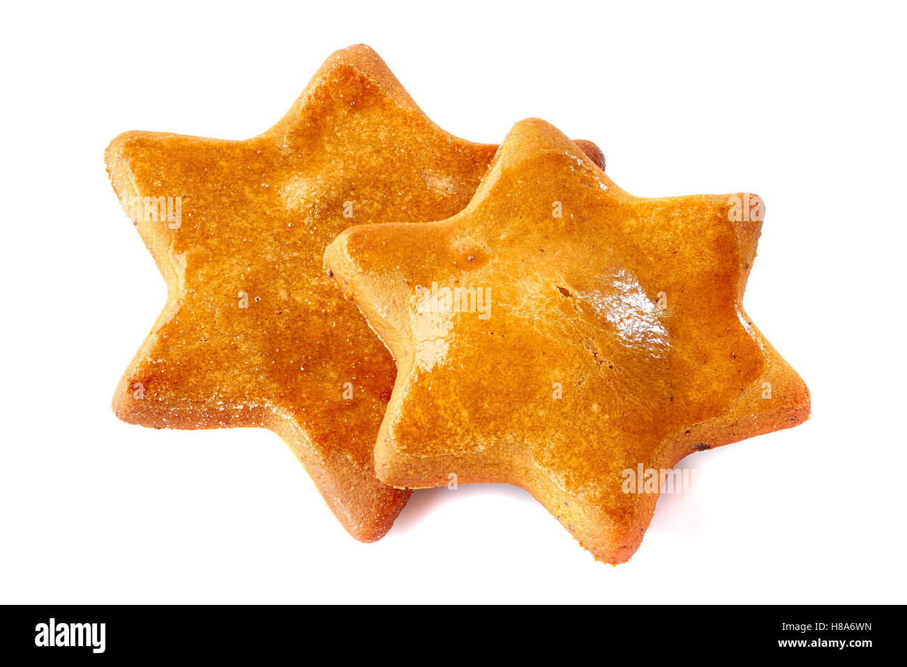 Homemade star shaped cookies Cut Out Stock Images & Pictures - Alamy